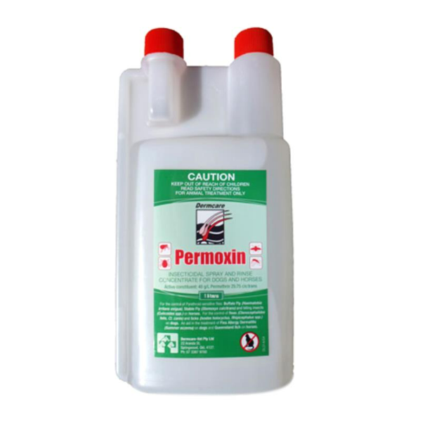 Dermcare Permoxin Dog & Horse Insecticidal Spray 1L – Uncle Tom's Pet ...