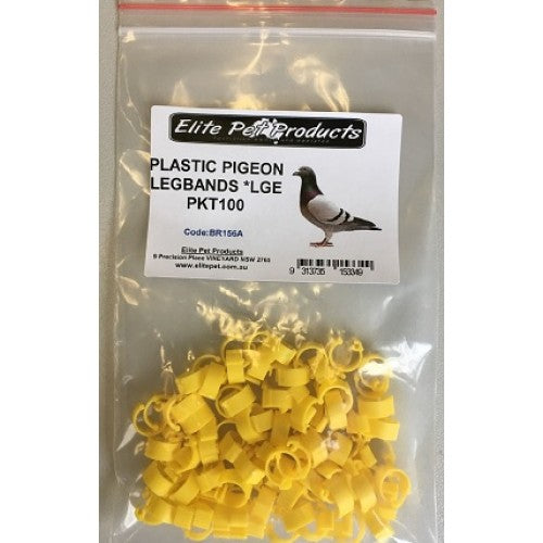 Elite Pet Pigeon Rings Large 100 Pack – Uncle Tom's Pet & Poultry