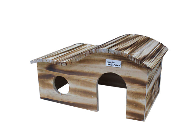 Premier Pet Natural Curved Roof Small Animal Hut – Uncle Tom's Pet ...