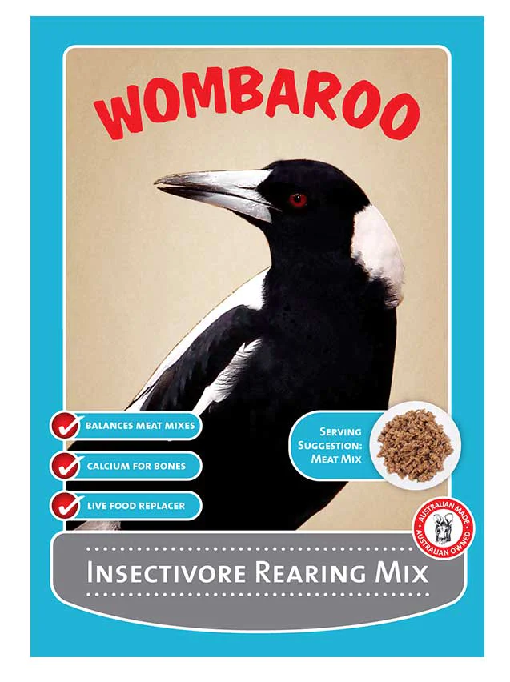 Wombaroo Insectivore Rearing Mix 250g – Uncle Tom's Pet & Poultry