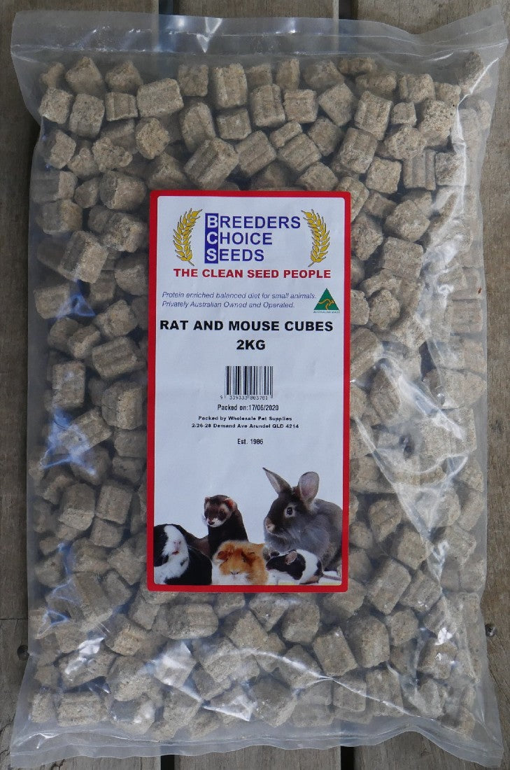 Breeders Choice Seeds Rat & Mouse Cubes – Uncle Tom's Pet & Poultry