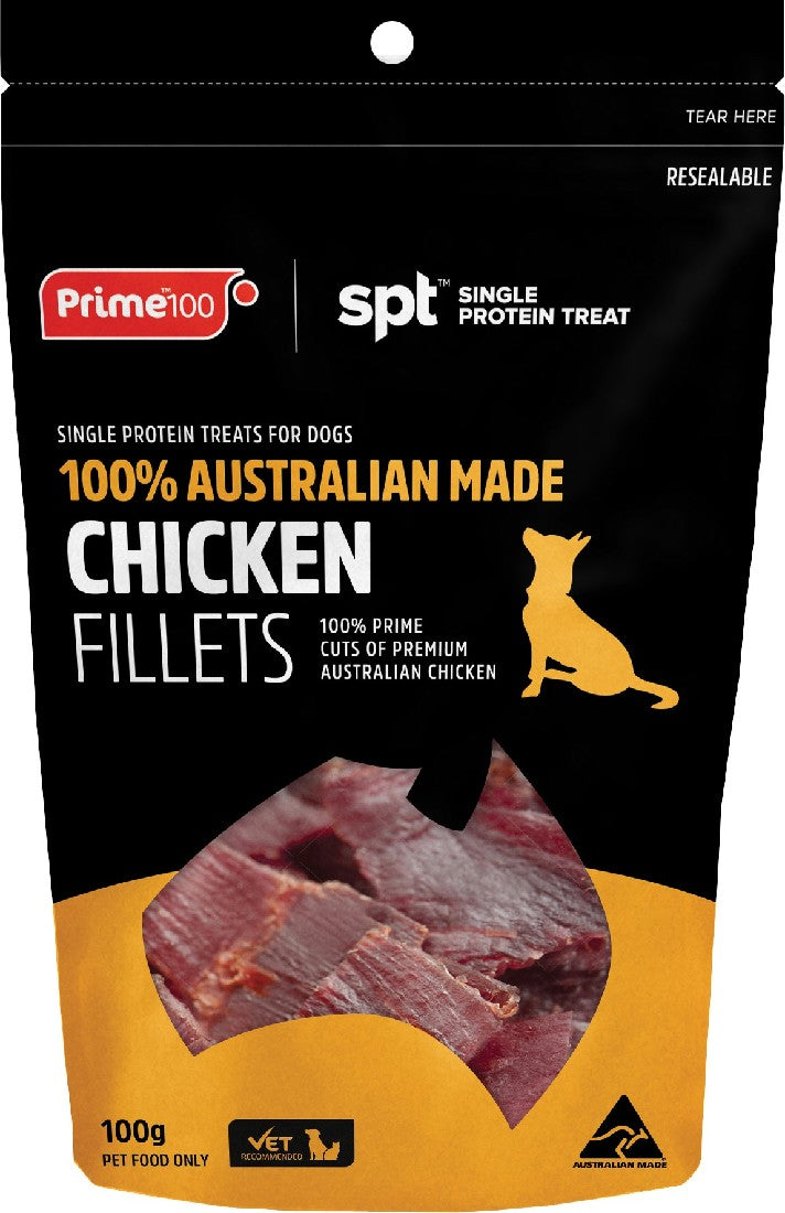 Prime 100 Chicken Fillets 100g – Uncle Tom's Pet & Poultry
